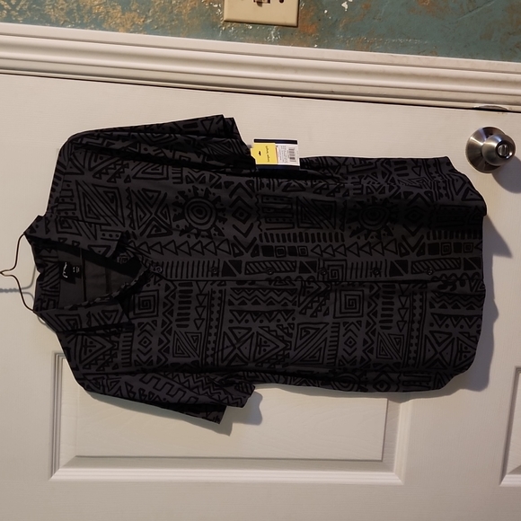 art class | Shirts & Tops | Nwt Tribal Pattern Button Down Shirt | Poshmark